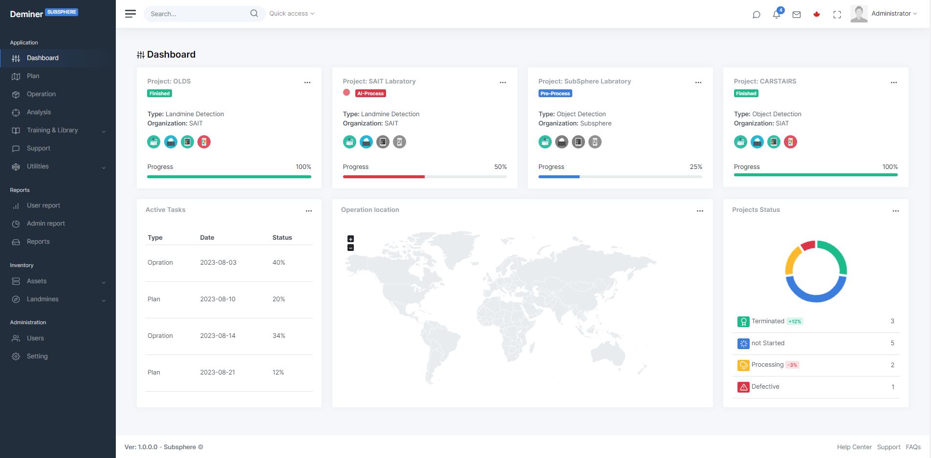 SubSphere: Capture, Identify, Analyze Subsurface Objects