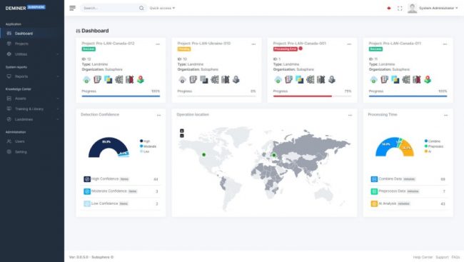 SubSphere: Accelerate Detection of Surface & Subsurface Objects