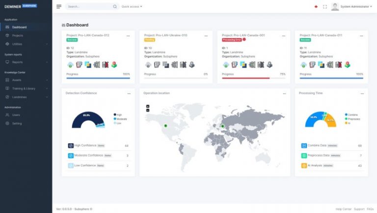 SubSphere: Accelerate Detection of Surface & Subsurface Objects